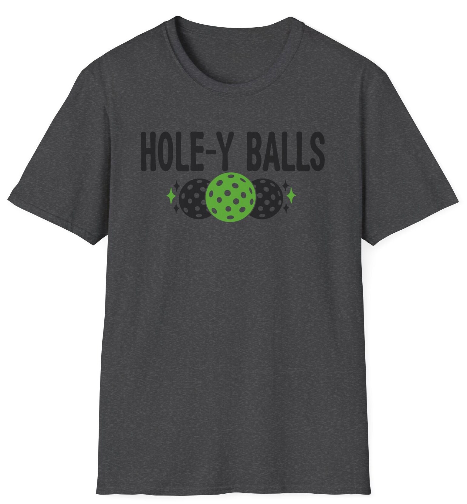 Pickleball Holey Balls Tshirt for Men Pickleball Player Team Games T ...