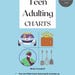 Teen “adulting” Pre-filled Charts - Etsy