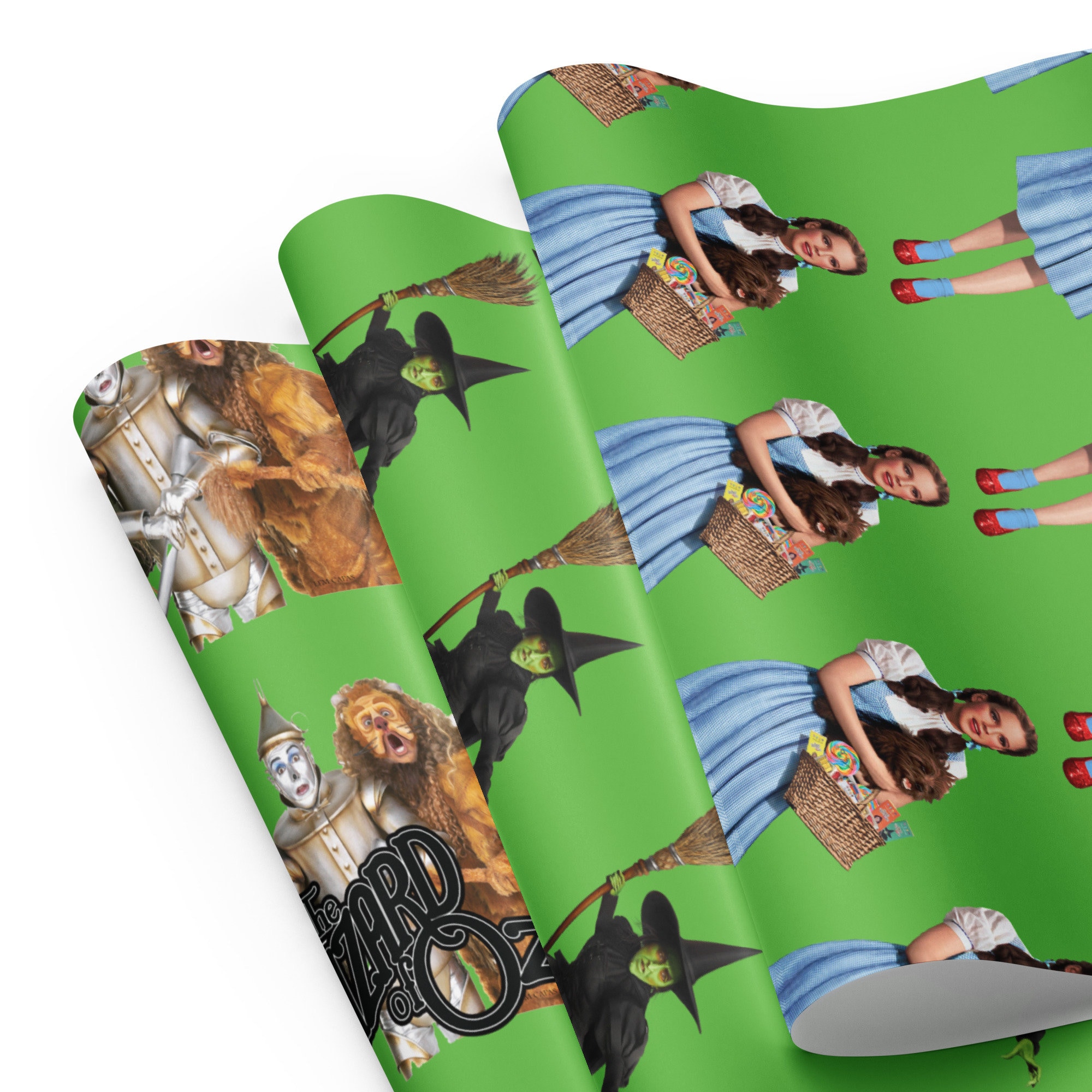 Wizard of Oz Wrapping Paper Sheets - Etsy