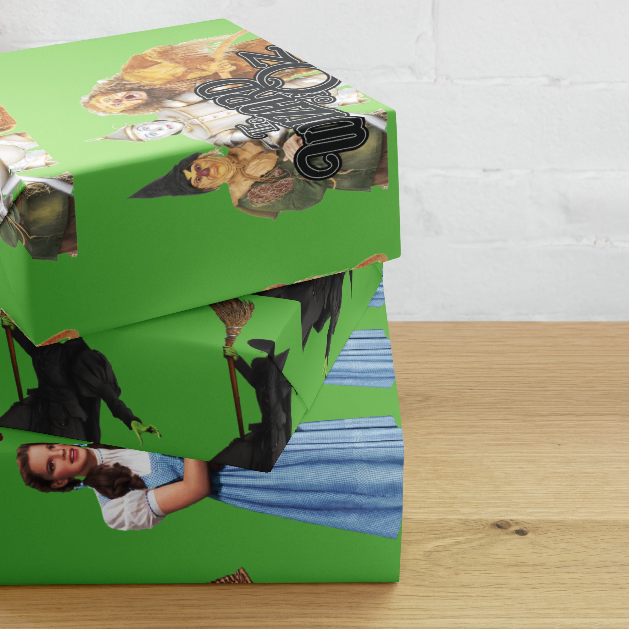 Wizard of Oz Wrapping Paper Sheets - Etsy