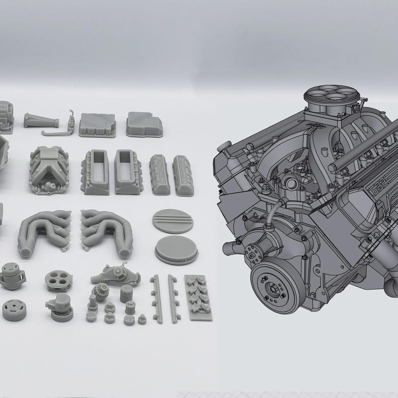 3d Model Rims 1/25 - Etsy UK