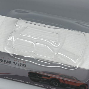 1:25 RAM 1500 TRX Rebel 5th Gen Resin Model Kit With Rubber Tires and ...