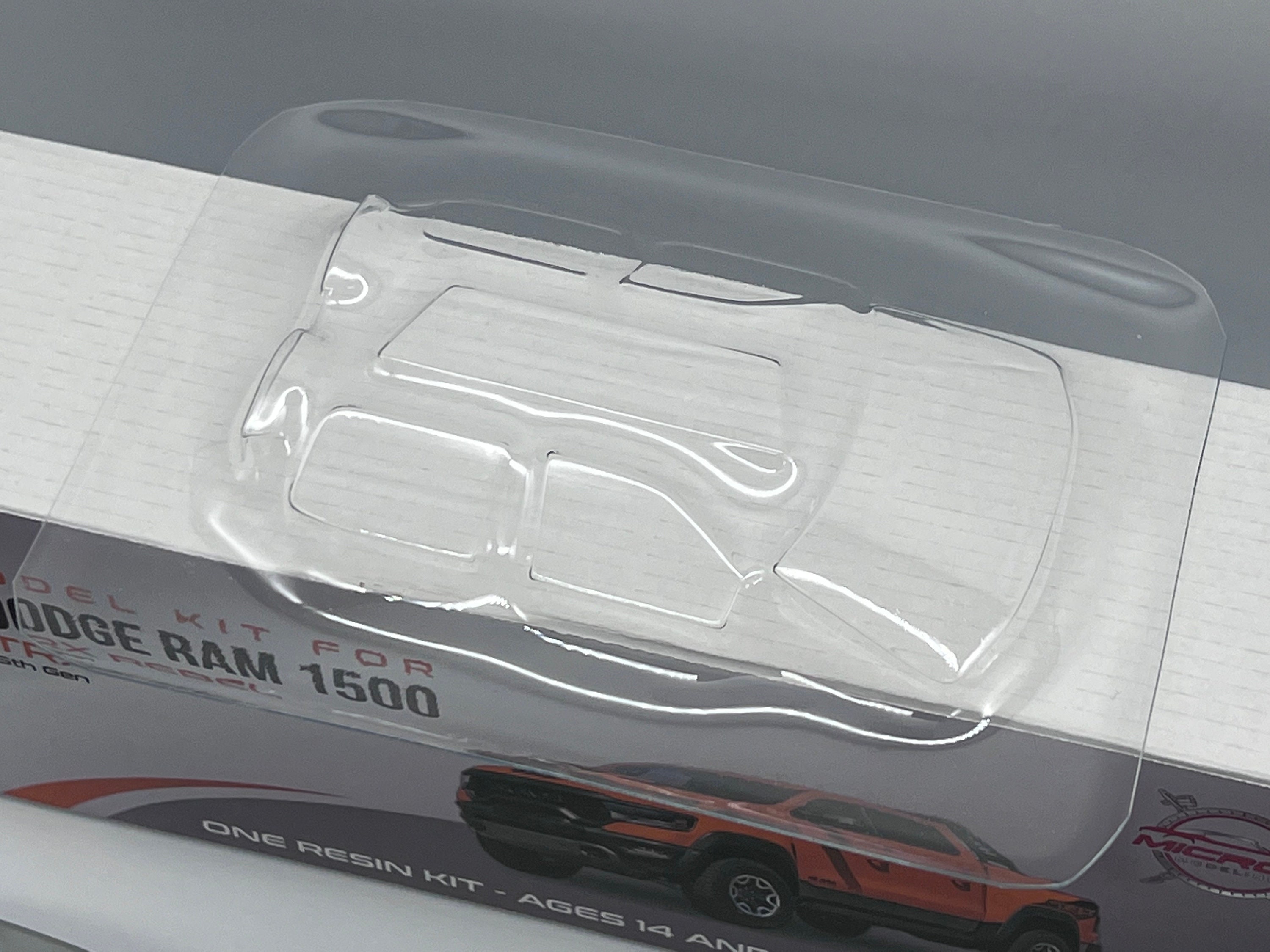 1:25 RAM 1500 TRX Rebel 5th Gen Resin Model Kit With Rubber Tires and ...