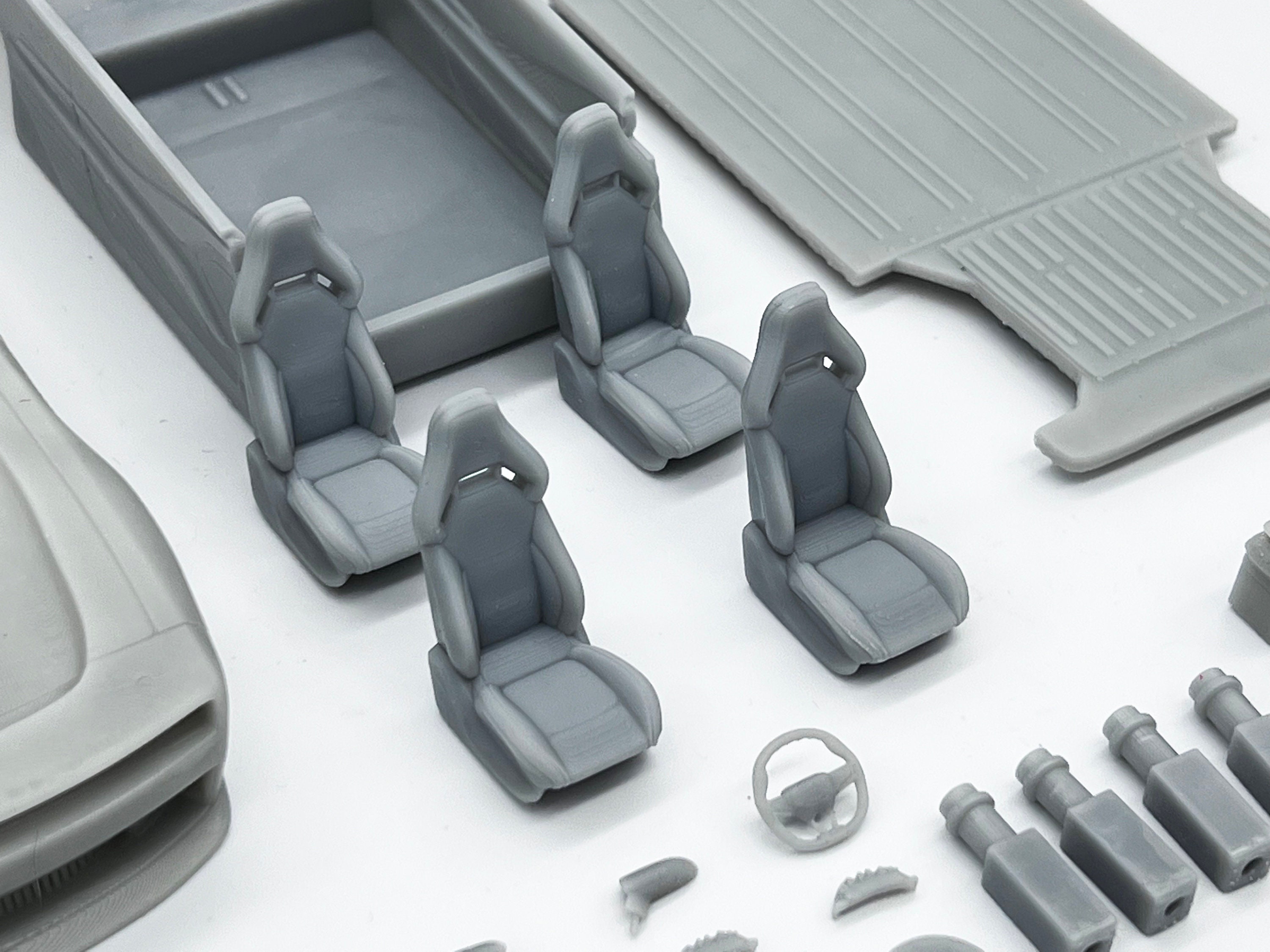 1:25 Dodge Charger EV Daytona SRT Concept Model Kit Resin and Clear ...