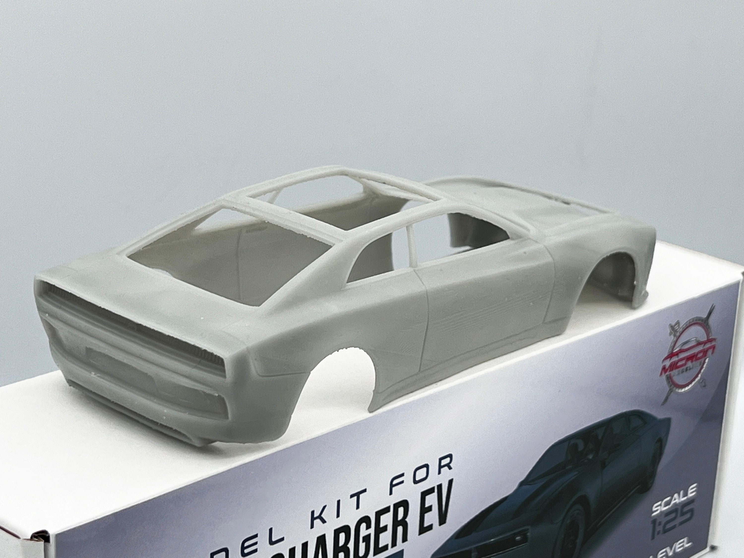1:25 Dodge Charger EV Daytona SRT Concept Model Kit Resin and Clear ...