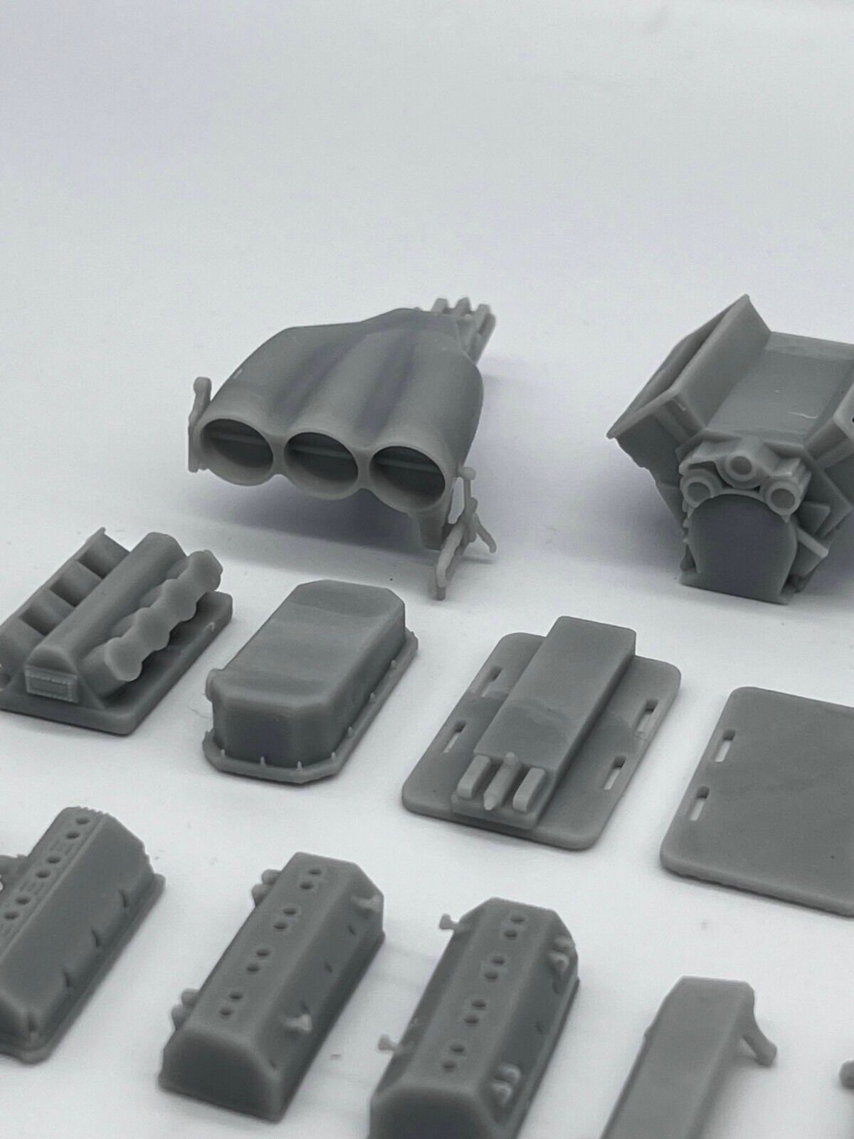 Funny Car Blown Nitro HEMI Engine Kit | Scales 1/24 1/25 1/18 1/16 ...