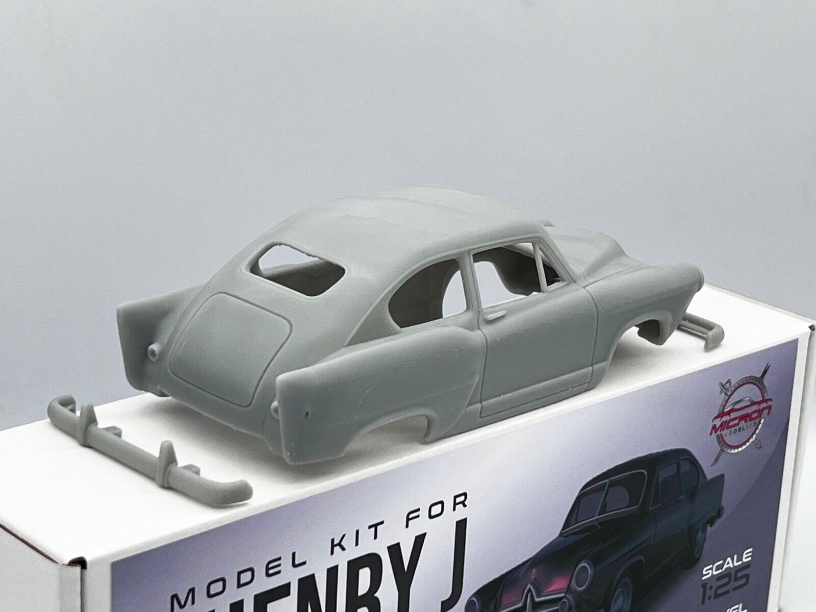 1:25 Kaiser Henry J 1951 Model Resin Kit With Clear Parts Included - Etsy