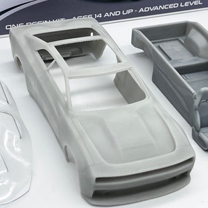 1:25 Dodge Charger EV Daytona SRT Concept Model Kit Resin and Clear ...