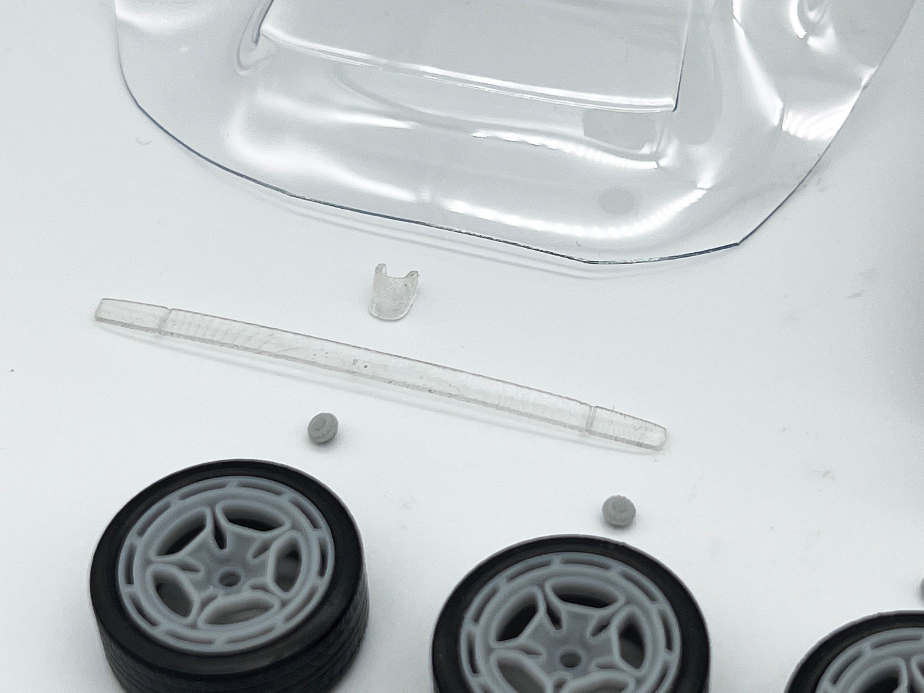 1:25 Dodge Charger EV Daytona SRT Concept Model Kit Resin and Clear ...