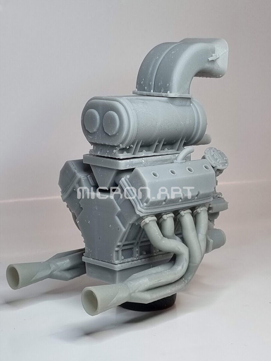 PSI Blown HEMI Outlaw Extreme Engine Kit Scales 1/24 1/25 1/18 1/16 ...