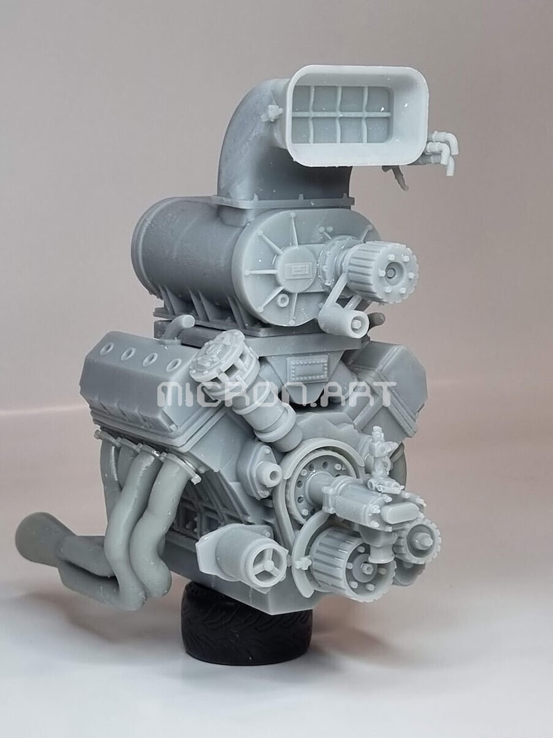 PSI Blown HEMI Outlaw Extreme Engine Kit | Scales 1/24 1/25 1/18 1/16 1 ...