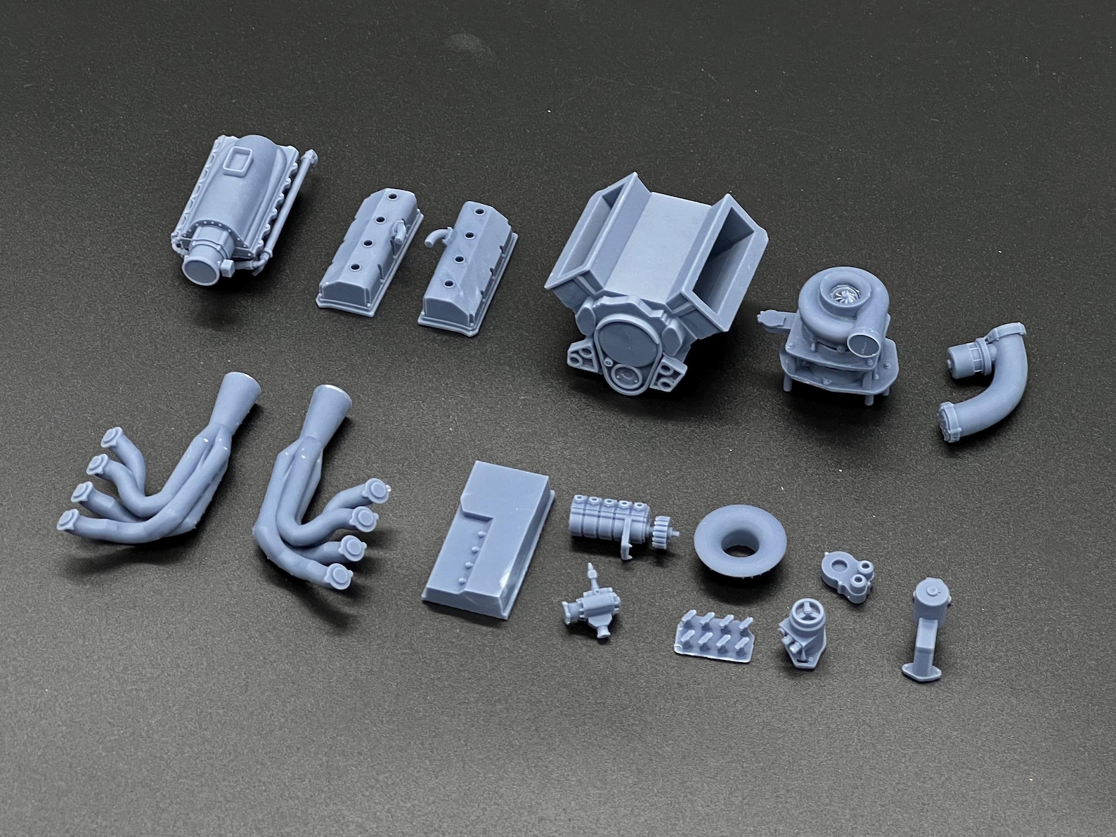 Procharged HEMI Engine Kit | Scales 1/64 1/24 1/25 1/18 1/16 1/10 1/8 ...