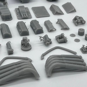 Funny Car Blown Nitro HEMI Engine Kit | Scales 1/24 1/25 1/18 1/16 ...