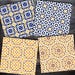 Rustic Tile Digital Paper 14 Pack - Muted Colors, Scrapbook Paper ...