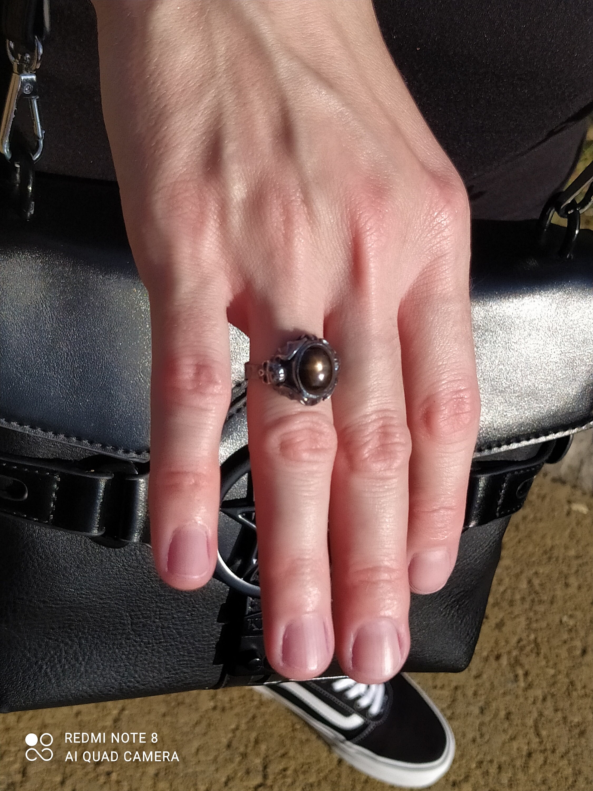 Black Star Sapphire Gothic Skull Ring Silver 925 - Etsy