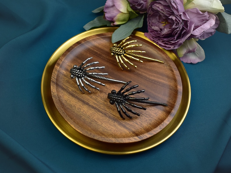 Ear Weights | Ear Hangers | Alien Xenomorph Facehugger | Pair ...
