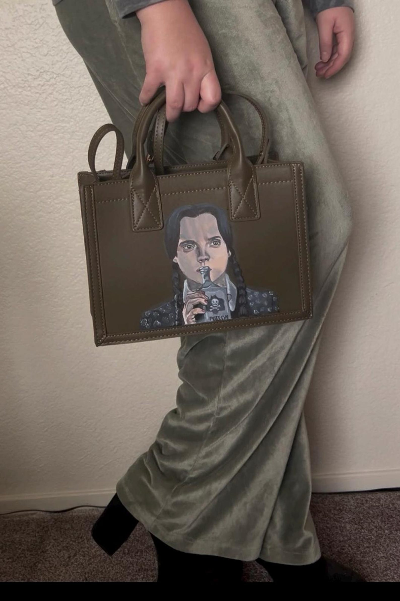 Wednesday Addams Horror Purse - Etsy