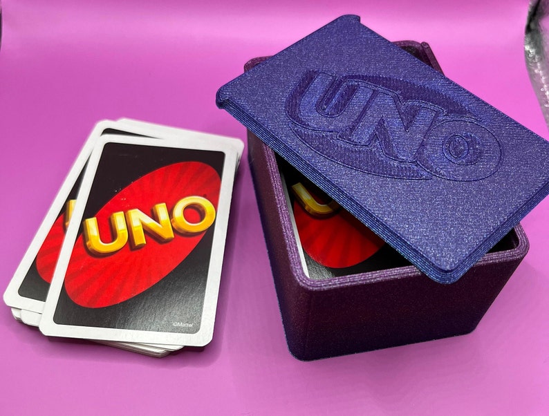 UNO Card Case Organize Travel Accessory - Etsy Australia