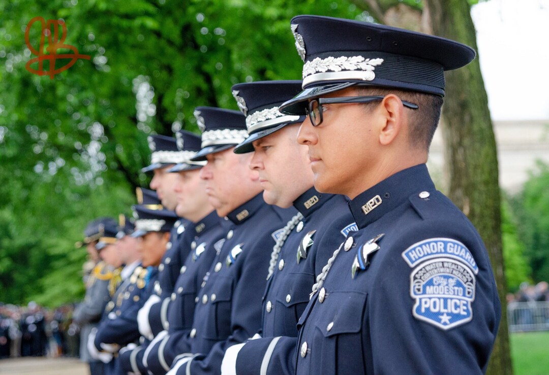 Police Honor Guard Memorial Police Week - Washington DC - Photo - Etsy