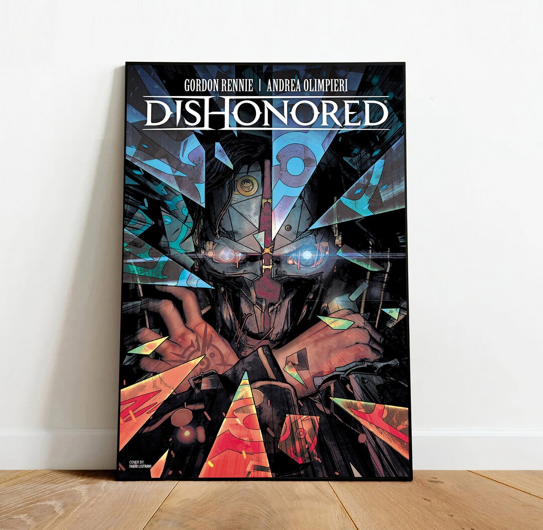 Dishonored Poster Canvas Wall Art Rolled Canvas Print - Etsy