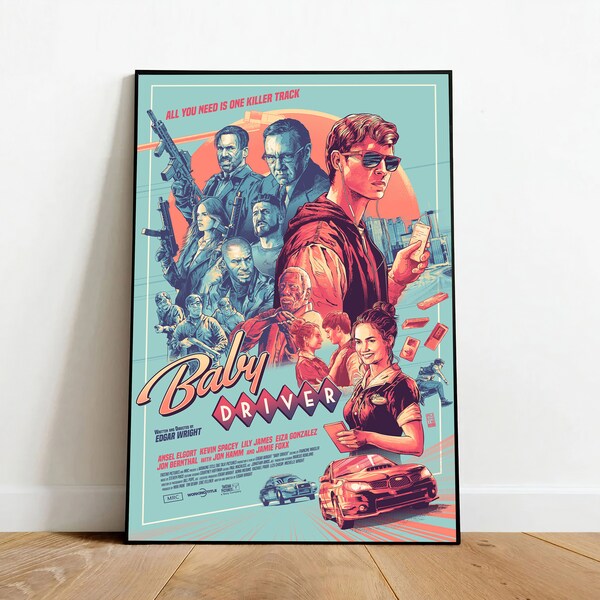 Baby Driver Poster - Etsy