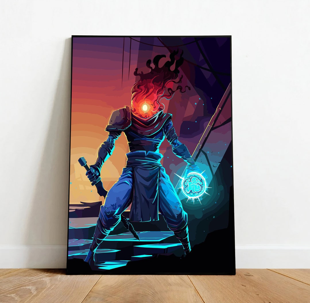 Dead Cells Poster, Canvas Wall Art, Rolled Canvas Print, Canvas Wall ...