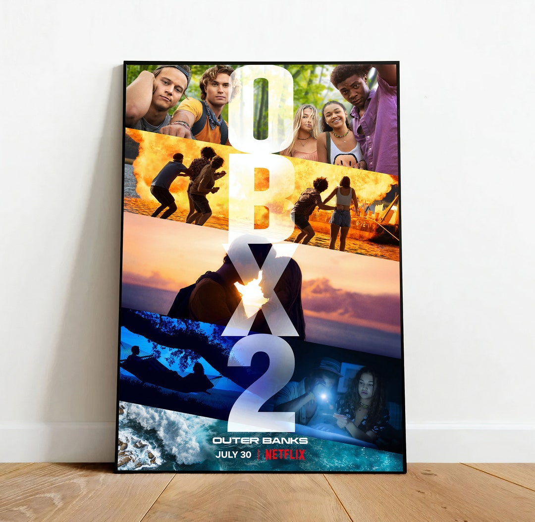 Outer Banks Poster, Canvas Wall Art, Rolled Canvas Print, Canvas Wall ...