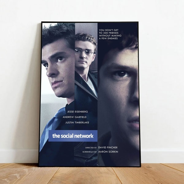 The Social Network Poster - Etsy