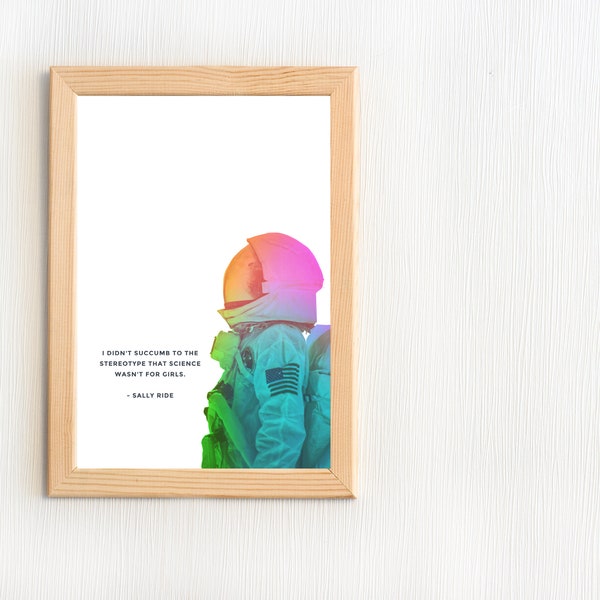 Sally Ride - Etsy