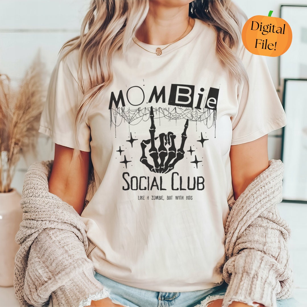 Mombie PNG Mom Humor Mombie Tired Mama Mombie Shirt Digital File ...