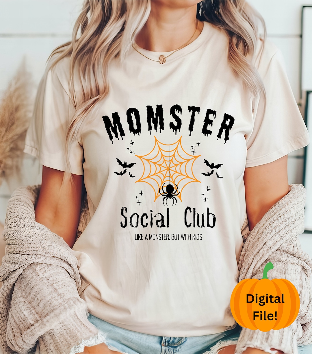 Momster PNG Momster Design Momster Digital Mom Humor Halloween Humor ...