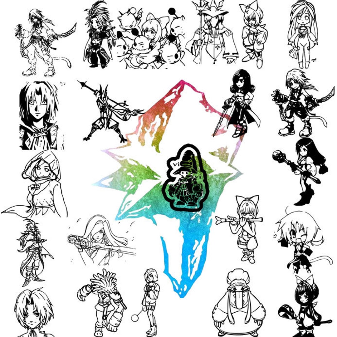 Final Fantasy IX SVG Files and PNG Files - Etsy