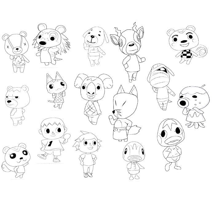 Animal Crossing Cut Files - Etsy