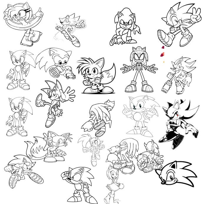 Sonic the Hedgehog PNG Cut Files - Etsy
