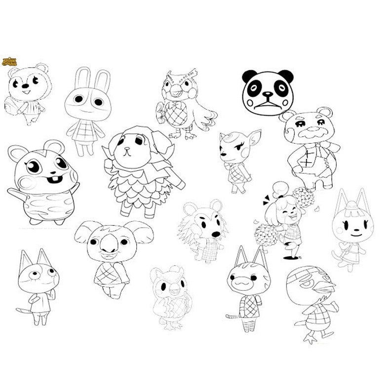 Animal Crossing Cut Files - Etsy