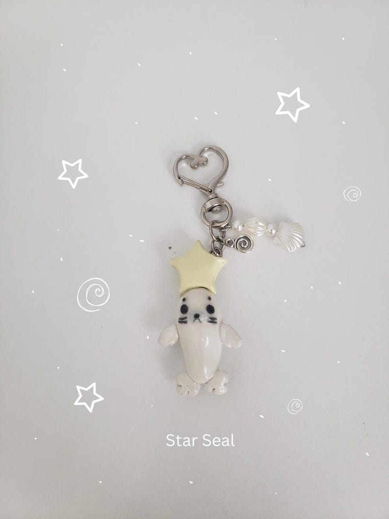 Polymer Clay Charms Ocean Collection Jelly Charms Cute Japanese Charms, Friendship Charms, Flat ...