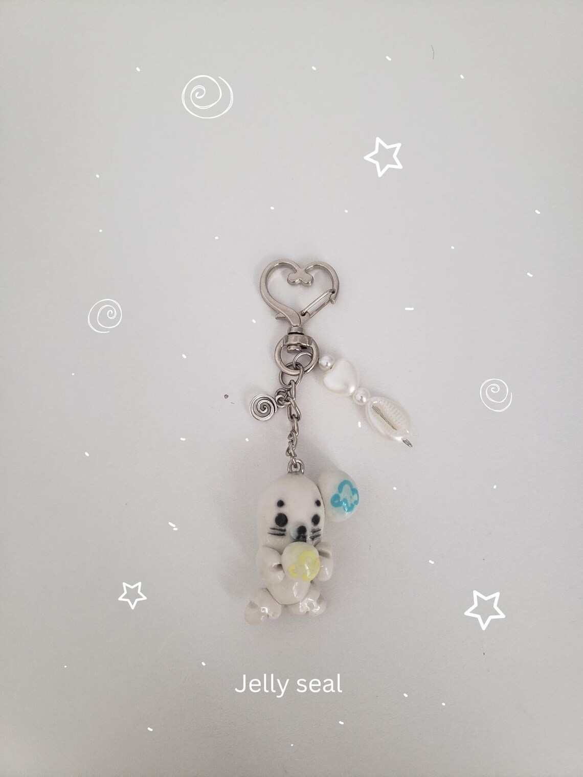 Polymer Clay Charms Ocean Collection Jelly Charms Cute Japanese Charms ...