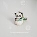 Polymer Clay Charms Panda Collection Jelly Charms Cute Japanese Charms ...
