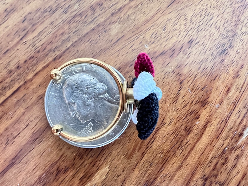 Whirling Crochet Mini Windmill Ring, Crochet Gift, Windmill - Etsy