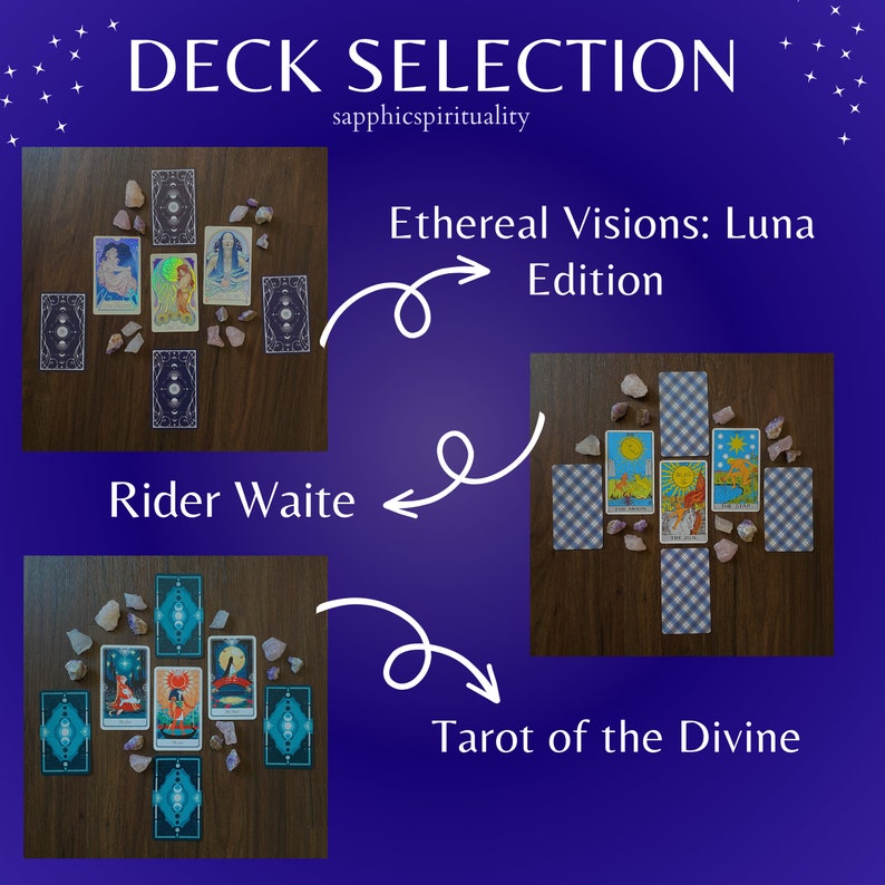 Three-card Tarot Reading - What's in Your Cards? - Etsy