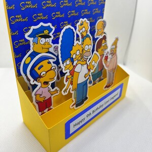 HANDMADE the Simpsons Inspired Pop up Card - Etsy