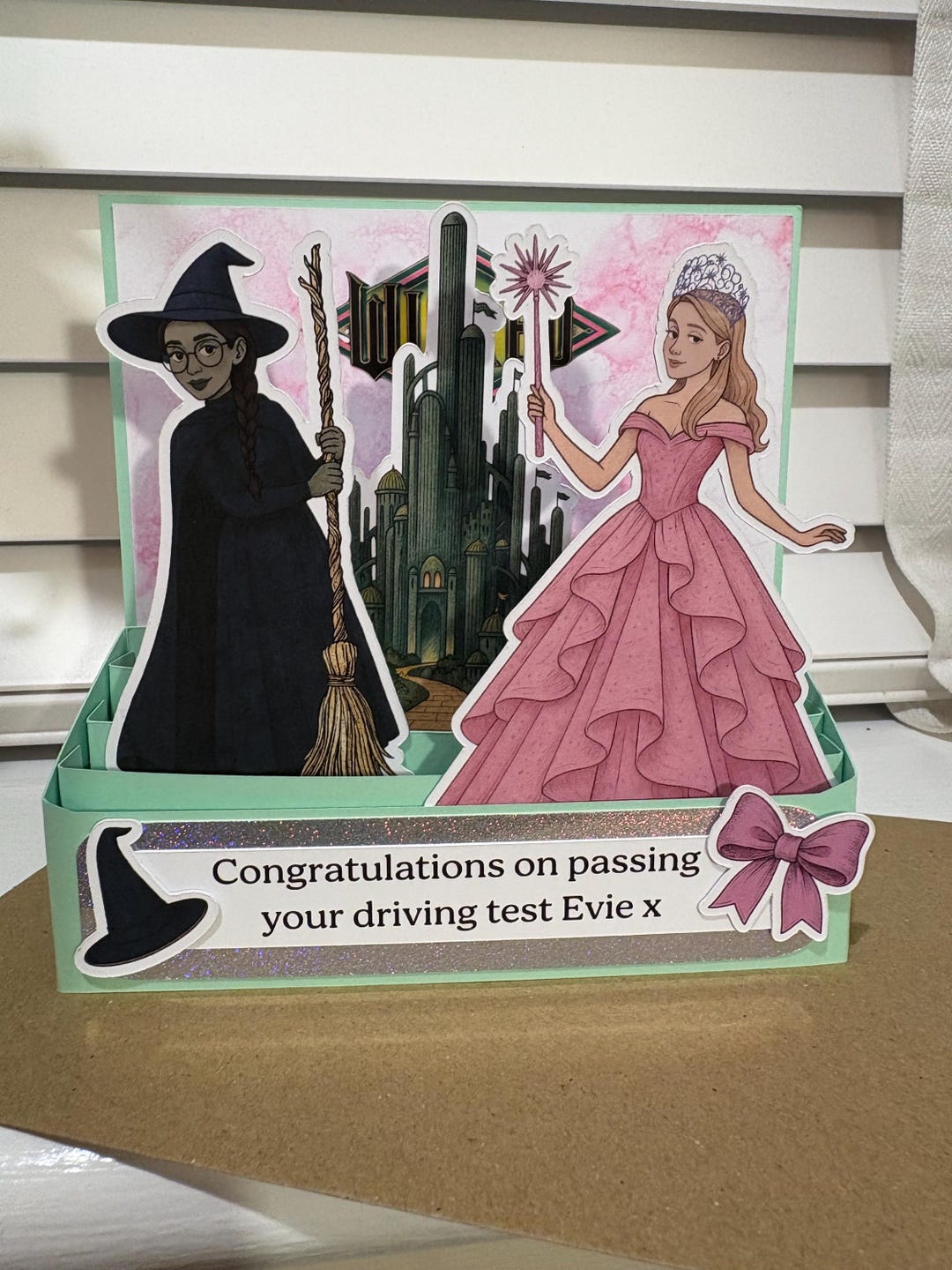 HANDMADE Wicked Pop up Card (can Be Personalised for Any Occasion ...