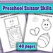 Preschool Scissor Skill Workbook Printables - 40 Page Download of ...