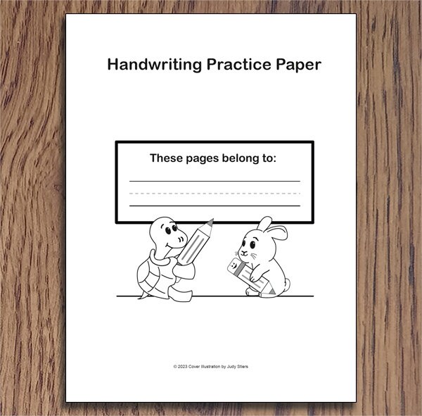 Blank-lined Handwriting Pages and Story Paper for Pre-k | Includes a ...
