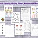 Preschool Curriculum, Pre-k Learning Bundle With Over 300 Worksheets ...