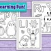 Alphabet Coloring Pages - 26 Printable Worksheets for Preschool ...