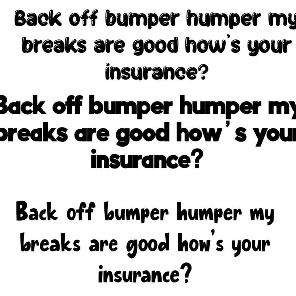 Stitch Bumper Humper Sticker - Etsy