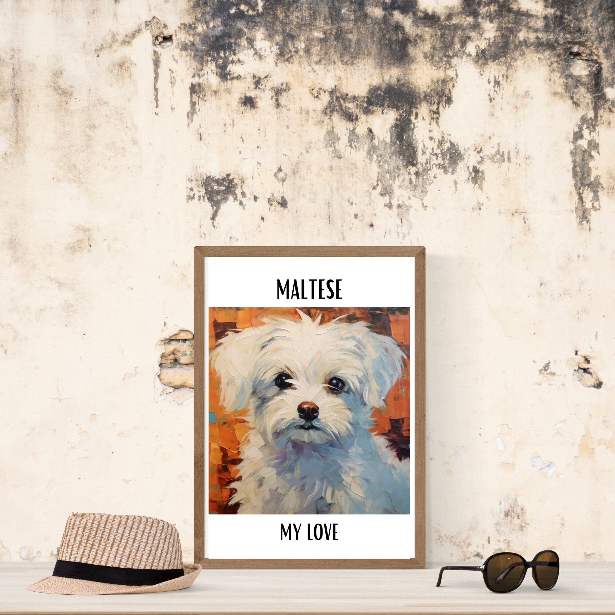 Exclusive Maltese Dog Poster Collection 50 Designs in 5 Versatile Sizes ...