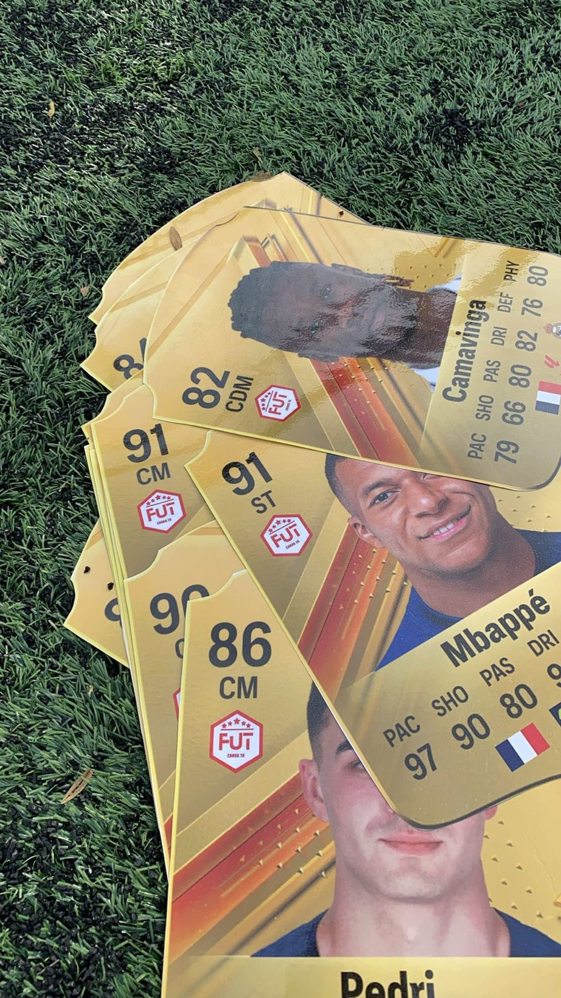 Personalized Custom Football Card Futcard Personalized Gift Digital ...