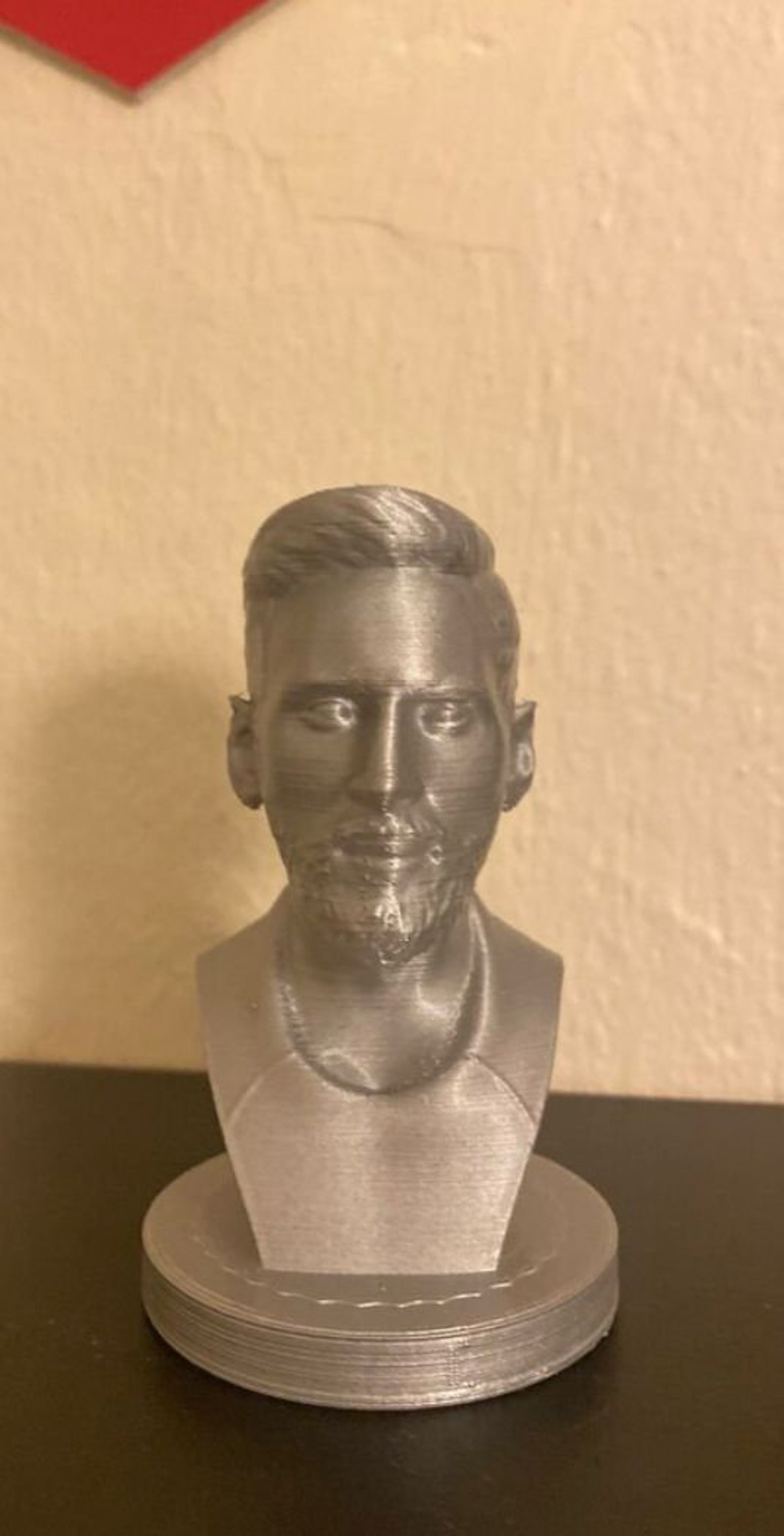 Messi Bust STL File, 3D Digital Printing STL File for 3D Printers ...